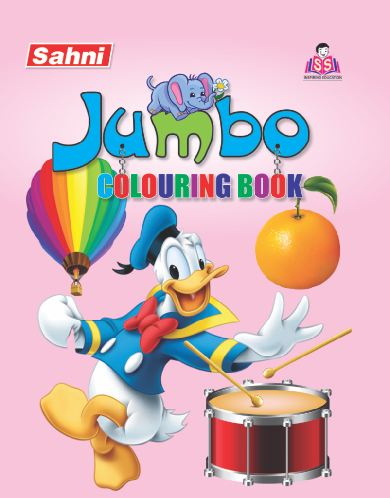Jumbo Colouring Book 2 | Sahni Sons Agra | Book Publisher